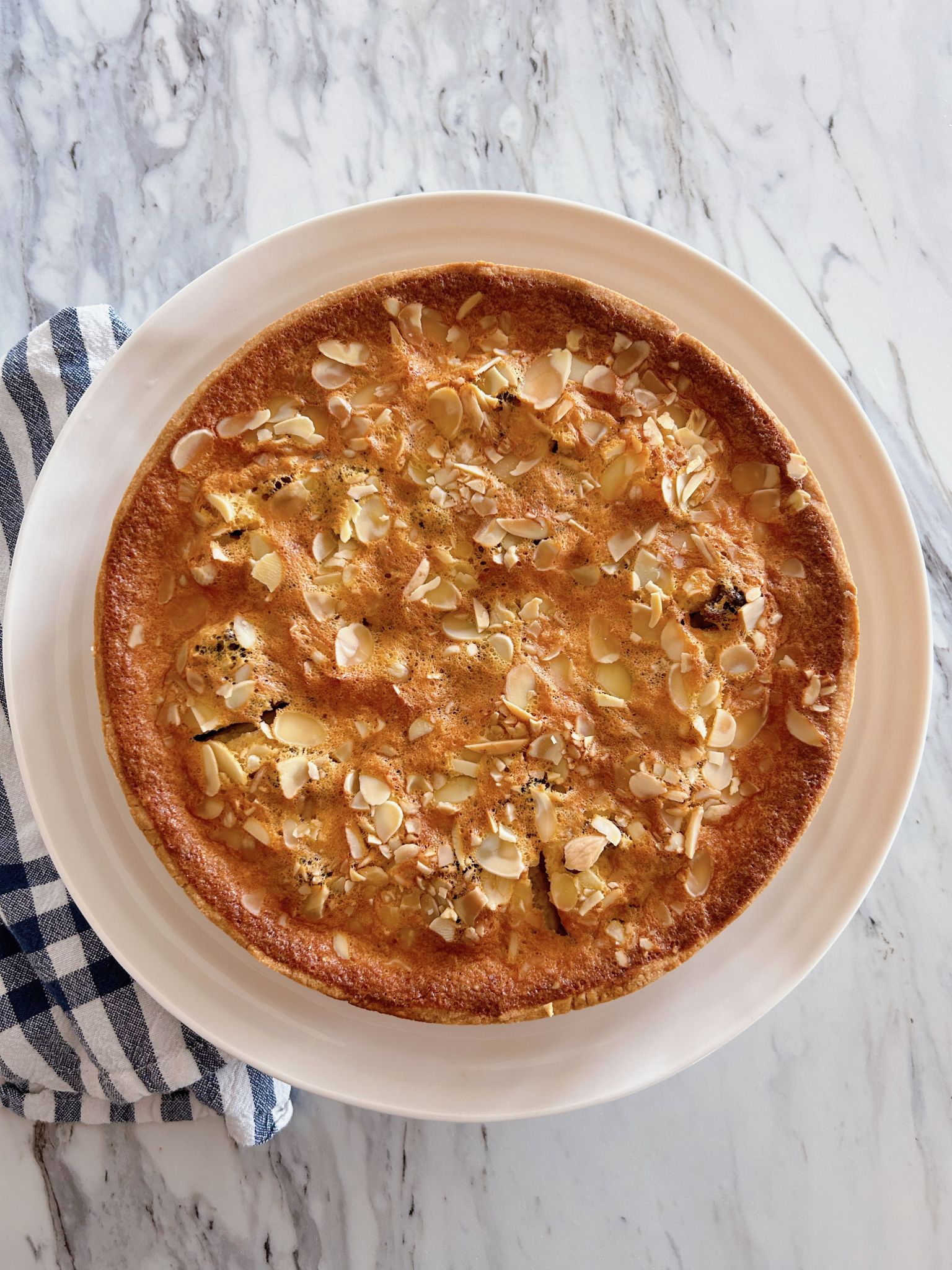 German Apple Custard Cake with Spelt Shortcrust | Accidental Artisan